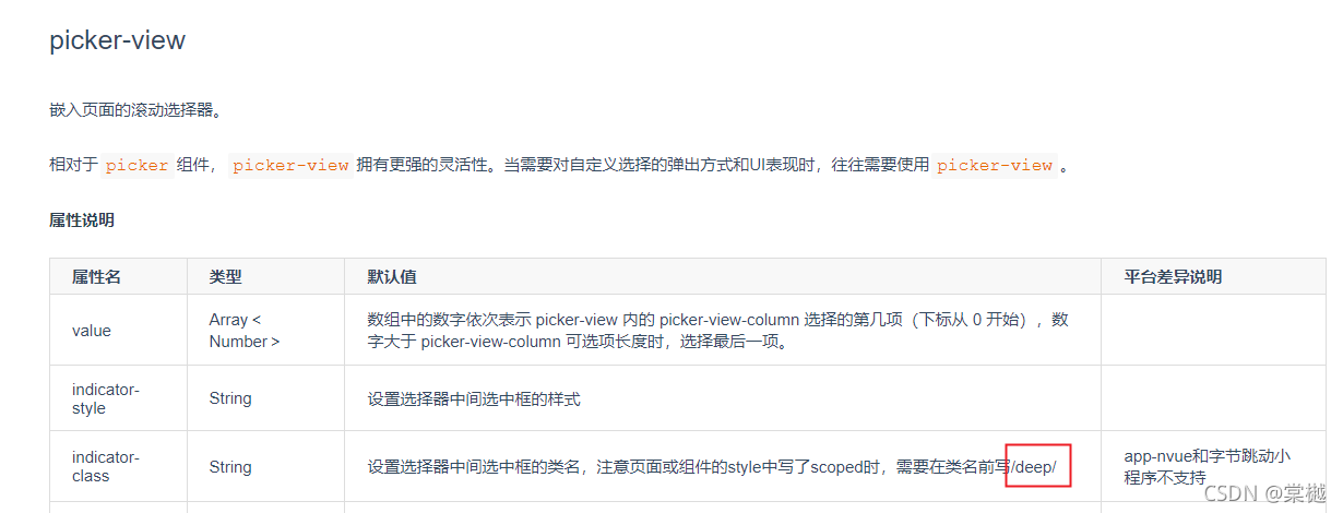 小程序 uni-app picker-view改变选中行上下边框样式_uni-picker-view-column-CSDN博客