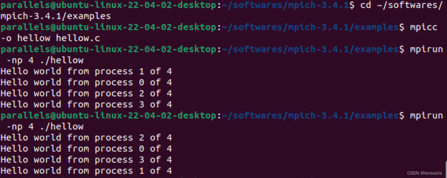 使用mpich 搭建Linux 分布式系统_mpich安装-CSDN博客