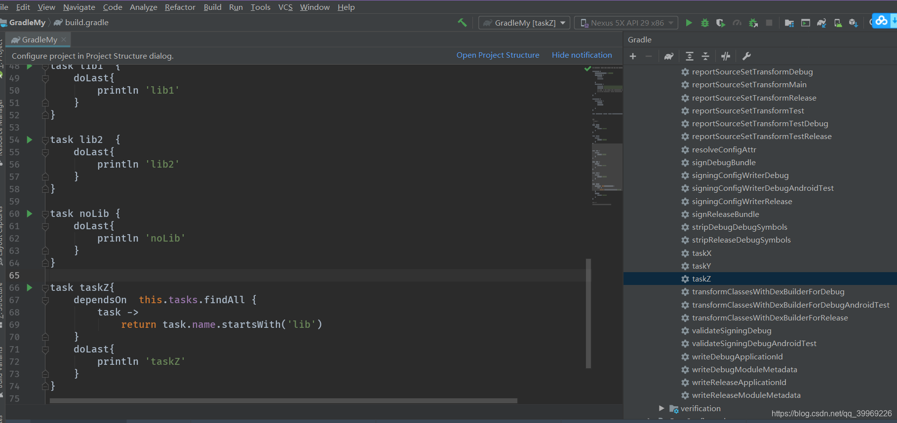 Groovy/Gradle：Task_groovy defaulttask-CSDN博客