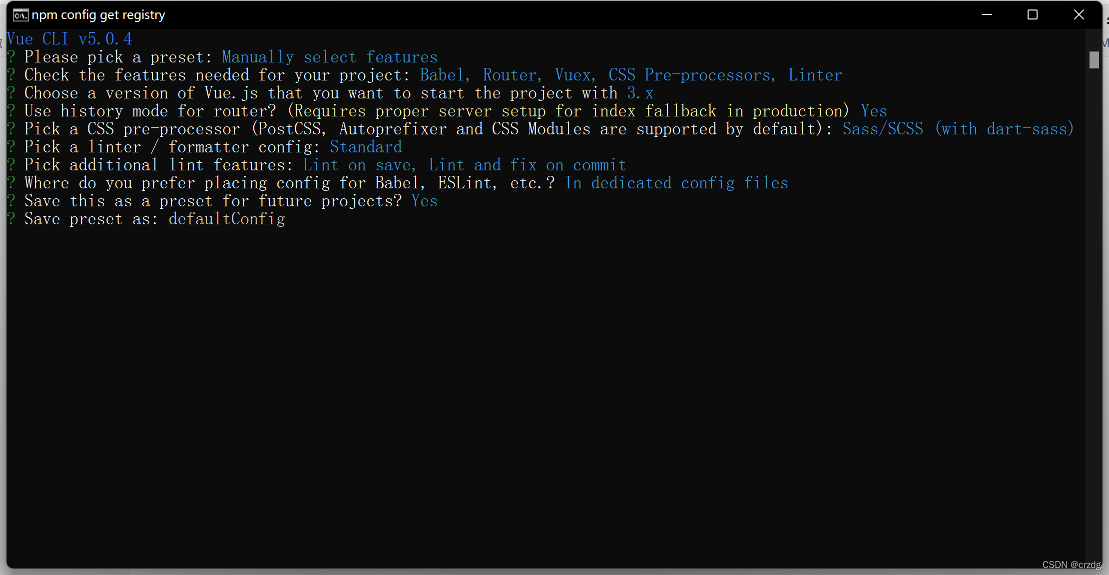 使用vue-cli@3.3.0创建项目_vuecli 3.3-CSDN博客