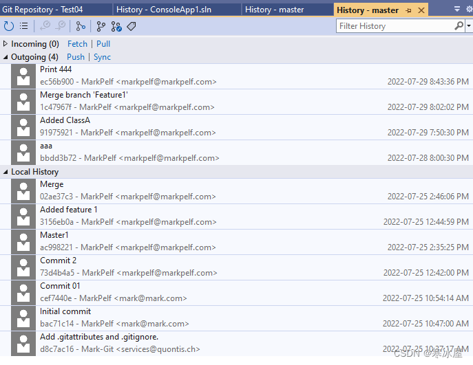 Git——将Visual Studio 2022与MeGit/EGit和SourceTree进行比较-CSDN博客