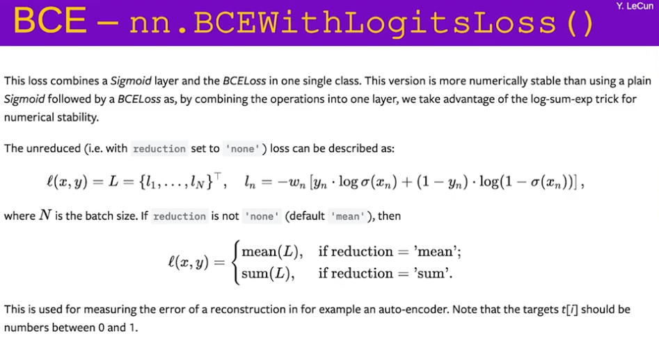 【pytorch损失函数（1）】之nn.BCELoss二进制交叉熵和 nn.BCEWithLogitsLoss-CSDN博客