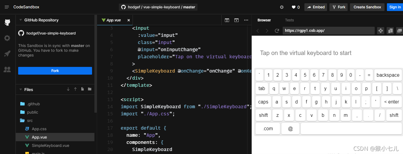嘎嘎好用的Vue虚拟键盘simple-keyboard-CSDN博客