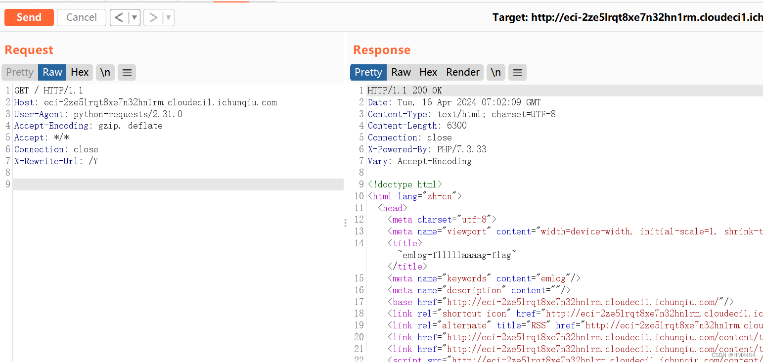 【春秋云镜】CVE-2023-43291 emlog SQL注入-CSDN博客