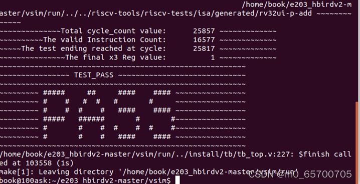 手把手教你蜂鸟E203自测试用例_e203hbird-CSDN博客