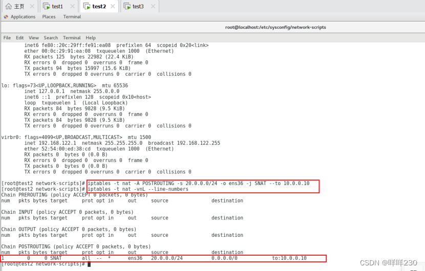 iptables防火墙之SNAT、DNAT及firewalld防火墙_iptables dnat-CSDN博客