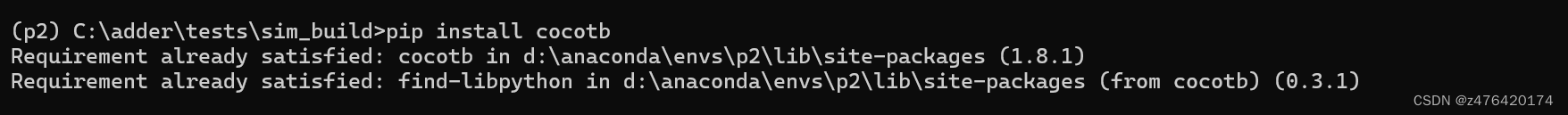 cocotb+icarus verilog RTL仿真环境问题记录-CSDN博客