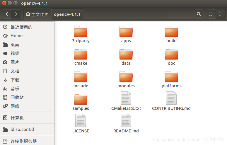 Ubuntu16.04+OpenCV4.1.1编译安装_opencv 4.1.1 编译安装-CSDN博客