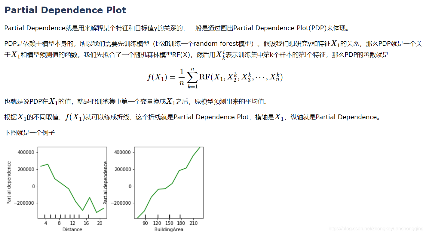 偏依赖图（Partial Dependence Plots）是什么？排列重要性（Permutaion Importance）是什么？如何解读？有什么意义？-CSDN博客