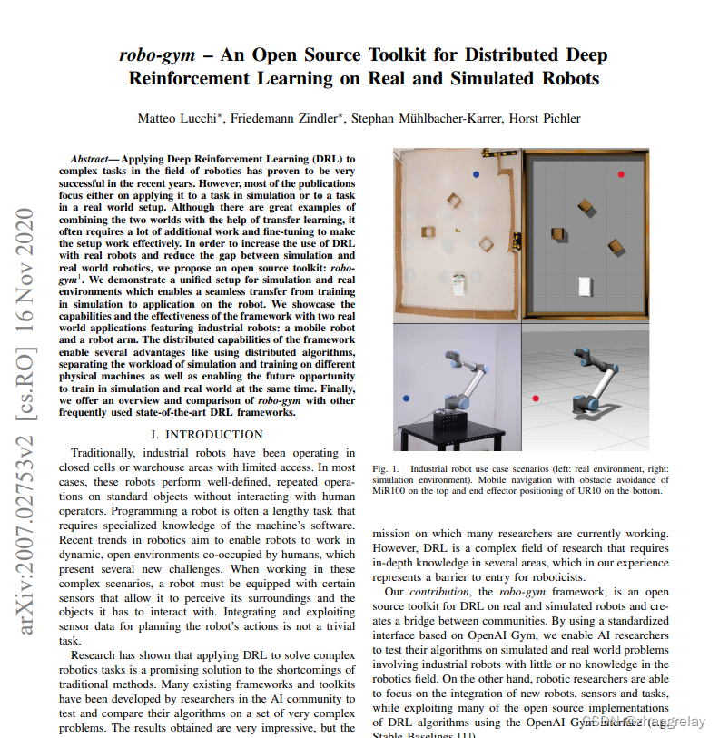 如何系统的学习robo-gym-CSDN博客