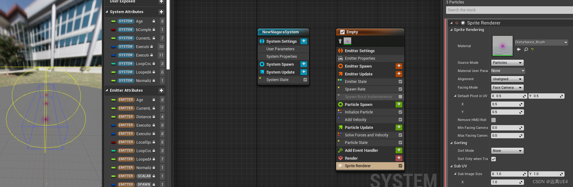 UE4 Niagara学习笔记_ue4 niagara + 材质制作物体消散效果-CSDN博客