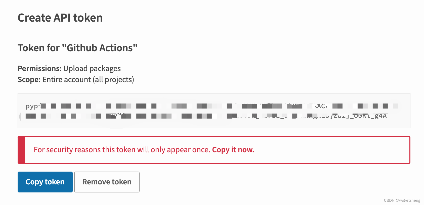 使用github Action发布python包到 怎么实现将github中的库自动打包到pypi Csdn博客
