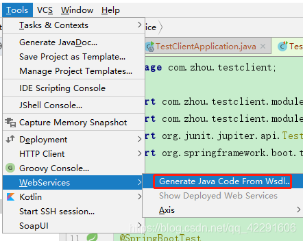 SpringBoot 集成Webservice_jdk17 webservise servletregistrationbean-CSDN博客