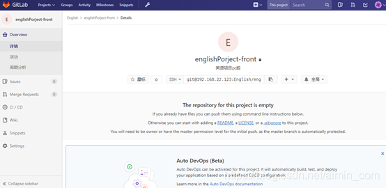 git创建项目流程_gitlab创建subgroup-CSDN博客