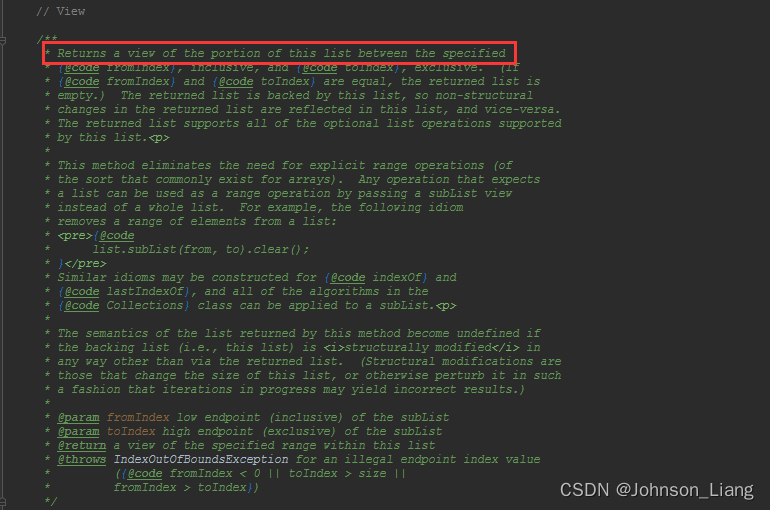 java.util.List中subList方法让我们栽了一个坑然后我们写了一个填坑方法_java sublist分页没有数据-CSDN博客