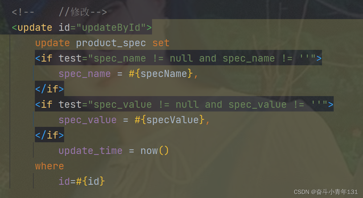 org.apache.ibatis.reflection.ReflectionException：“class java.lang.String”中名为“name”的属性没有 getter ...