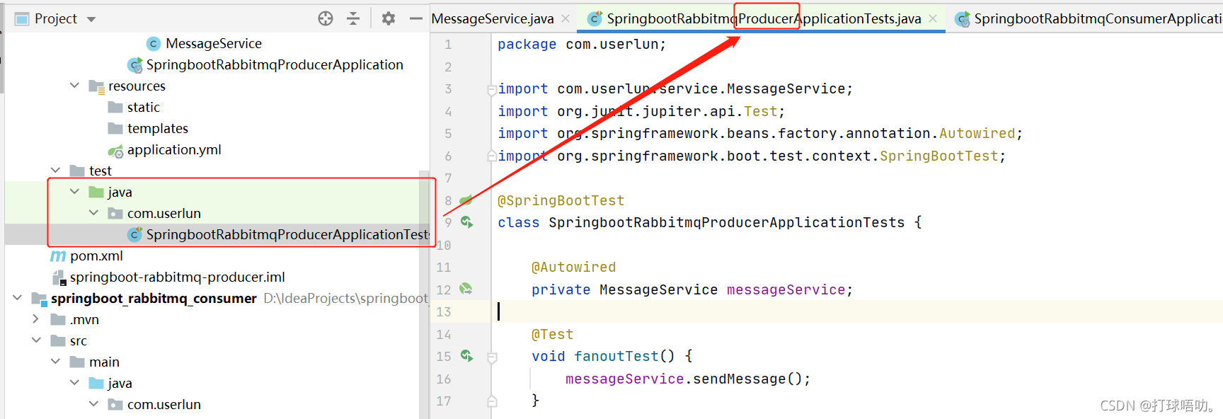 Springboot配置实现RabbitMQ中的fanout（发布/订阅）模式的案例（IntelliJ IDEA ，非注解配置）_springmvc非注解编写 rabbitmq-CSDN博客