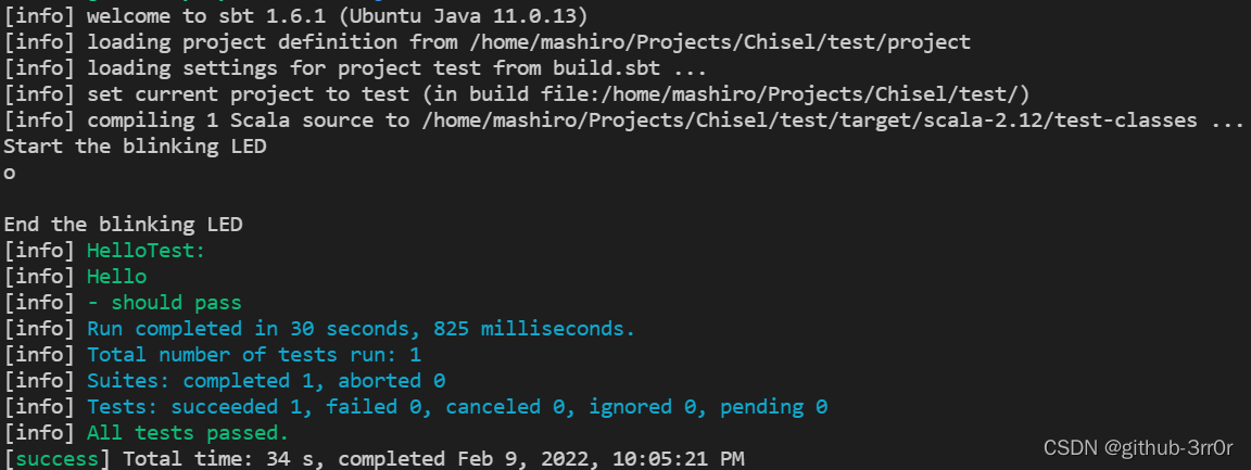 Chisel教程——02chisel环境配置和第一个chisel模块的实现与测试 Csdn博客