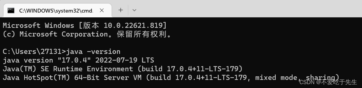 Java运行环境的搭建（以win11为例）_java win11-CSDN博客