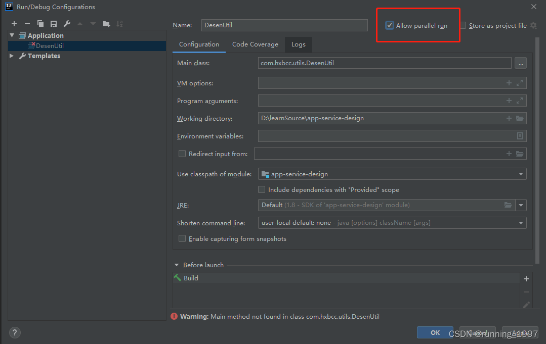 如何在IDEA中启动多个SpringBoot服务实例_idea allow parallel run-CSDN博客