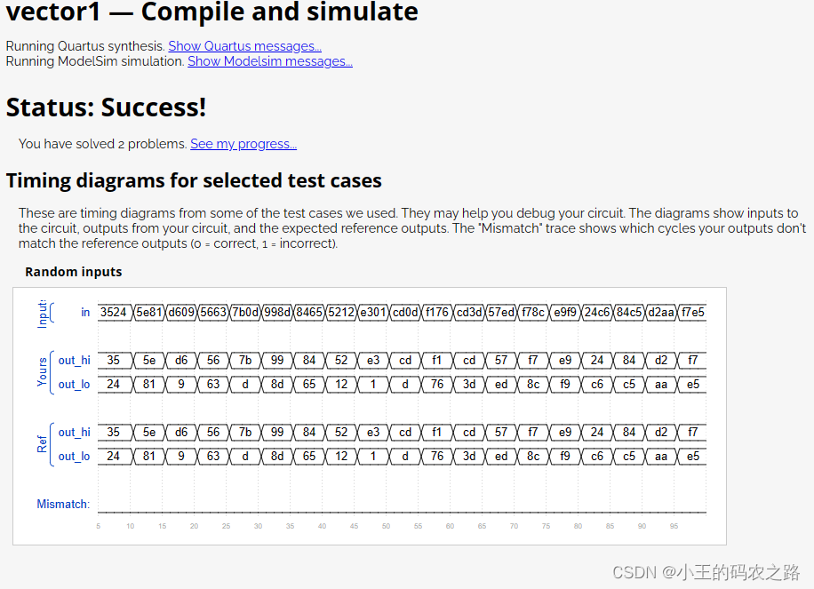 HDLBits刷题，Vectors_declared as vector,then redeclared as scalar-CSDN博客