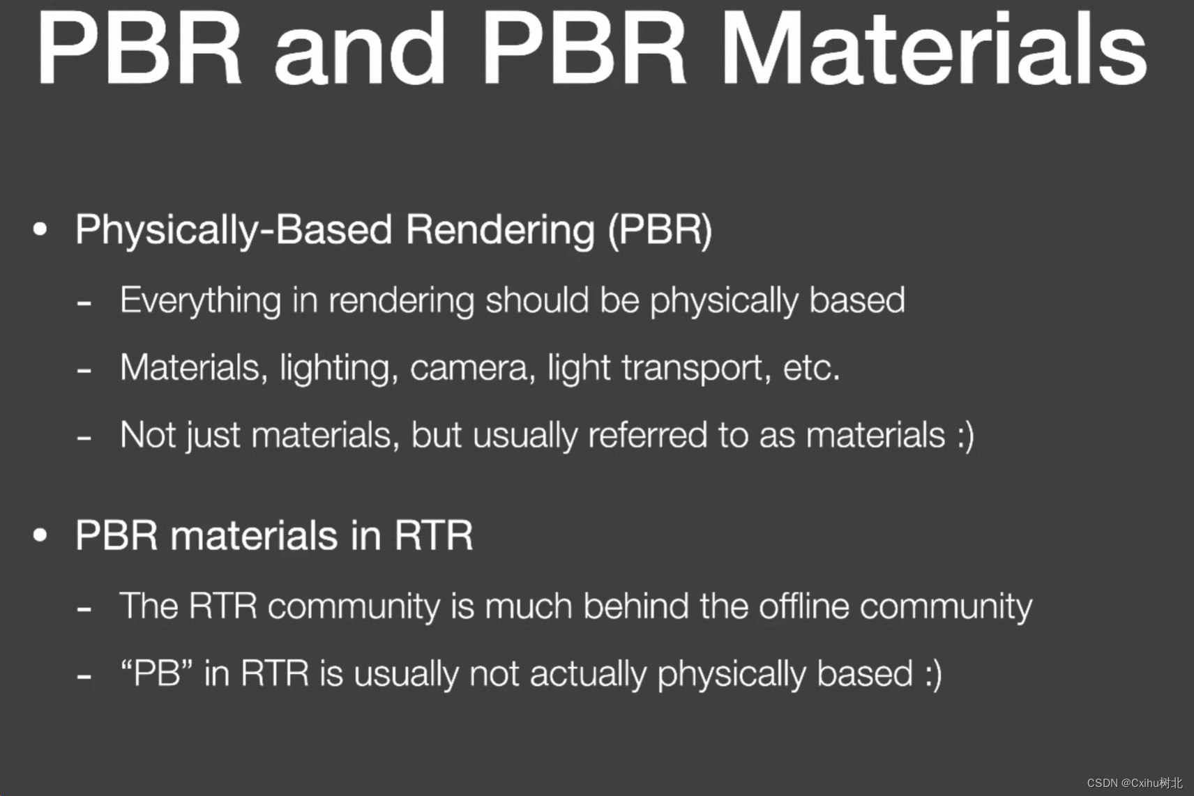Physically Based Renderingpbr基于物理的渲染（一）physically Based Rendering Csdn博客