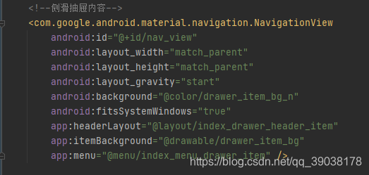 （AS笔记）NavigationView解决顶部状态栏半透明_android navigationview 顶部透明-CSDN博客