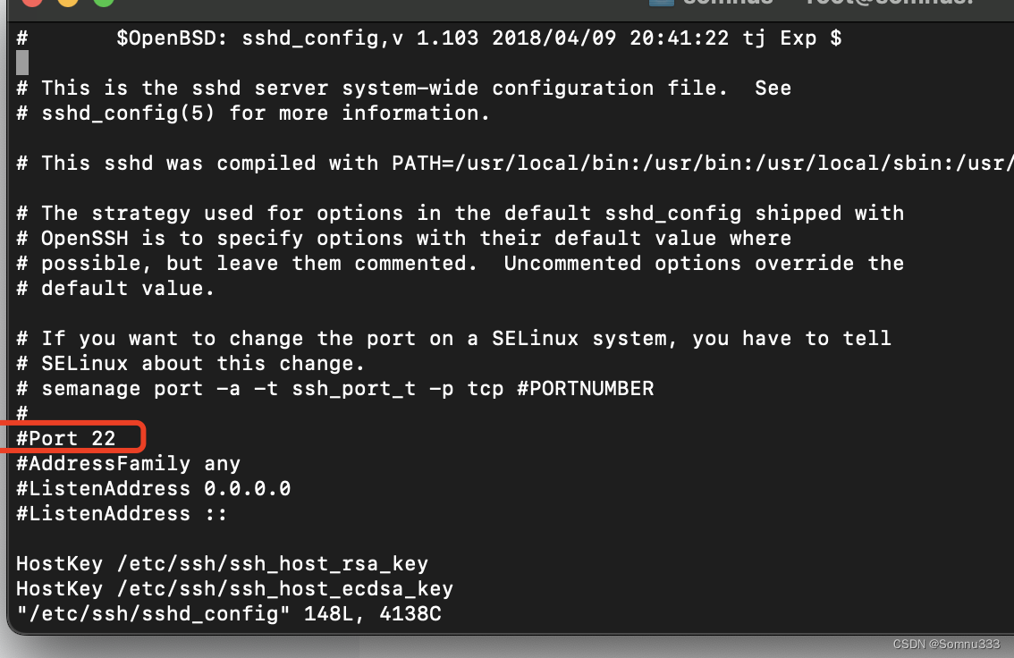 linux(redHat或CentOS)系统修改远程22端口_centos开启22端口远程登录-CSDN博客