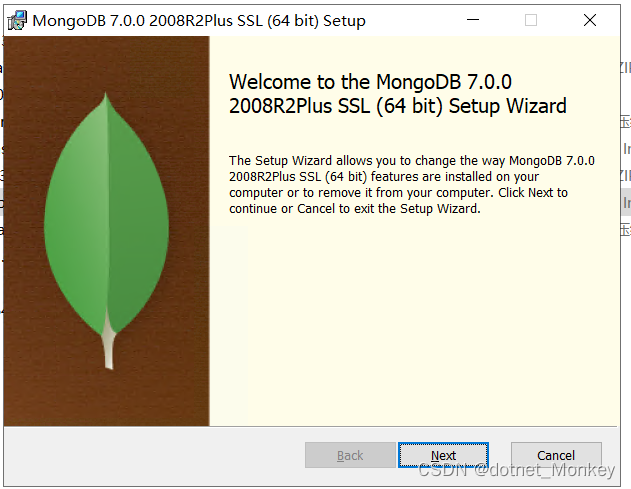Window下安装 Mongodb，并实现单点事务_windows下mongo7.0支持事务-CSDN博客