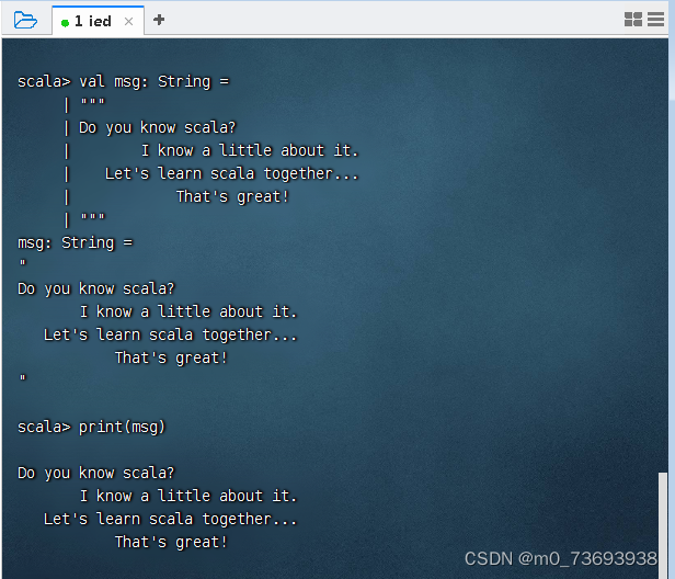 2023 1.2 Scala变量与数据类型_scala val-CSDN博客
