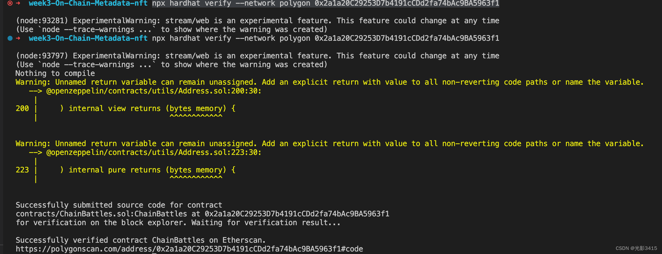 Error in plugin @nomiclabs/hardhat-etherscan: Invalid API Key_last error ...