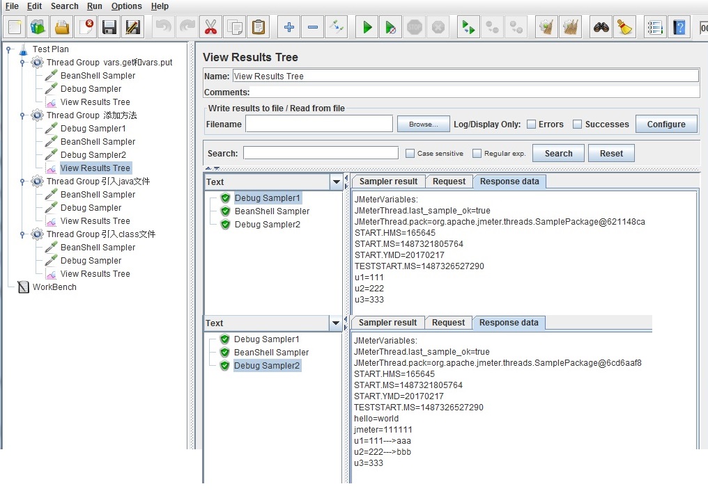 jmeter Bean Shell的使用（一）_jemeter beanshell 输出查看结果树-CSDN博客