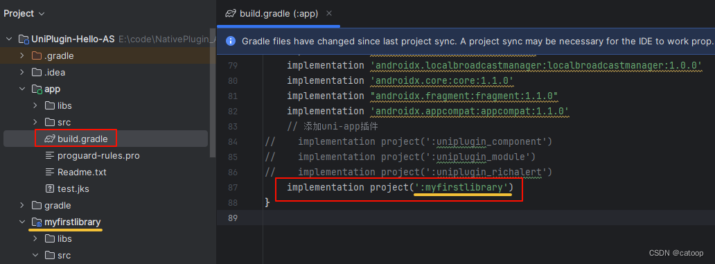 开发uniapp插件包aar文件，使uniapp可以调用jar包_uniapp调用jar包-CSDN博客