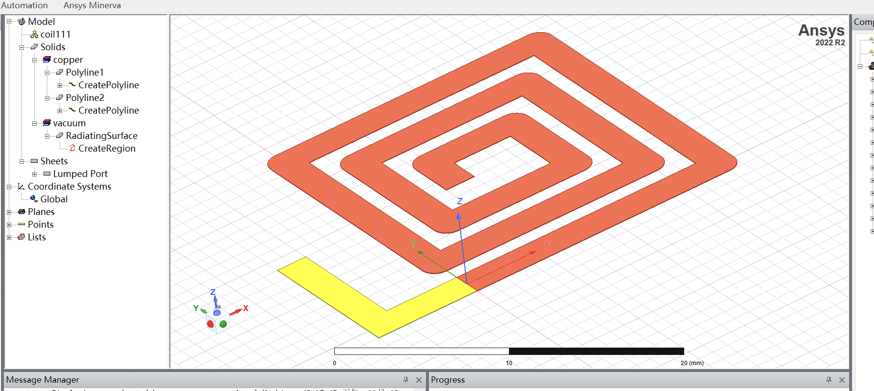 Ansys Electronics Desktop仿真——HFSS线圈寄生电阻，电感_海飞丝仿真-CSDN博客