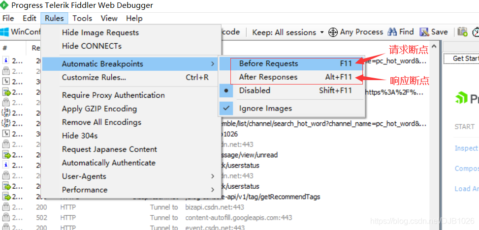 Fiddler断点技巧-CSDN博客