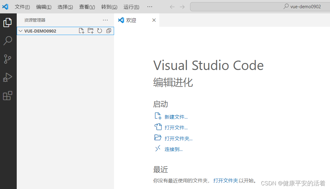 vue的第2篇 开发环境vscode的安装以及创建项目空间_vscode vue2开发环境-CSDN博客