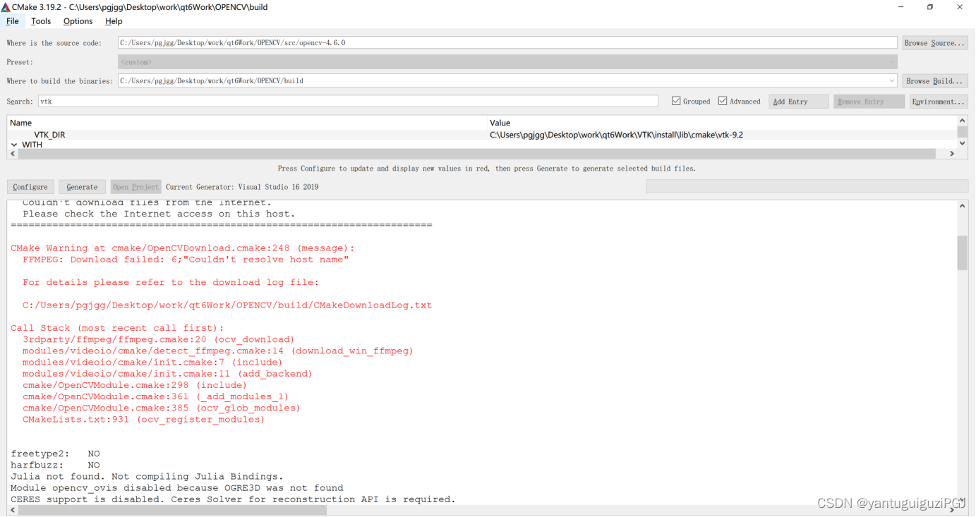 vs2019_qt6.2.4_dcmtk3.6.7_vtk9.2.2_itk5.3_opencv4.6.0编译记录_vs2019对应的itk ...