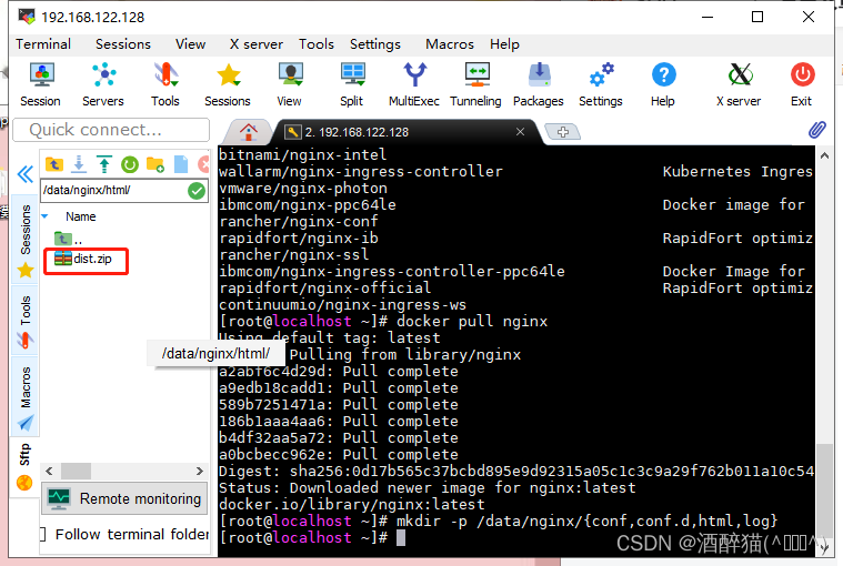 Docker安装Nginx_docker nginx-CSDN博客