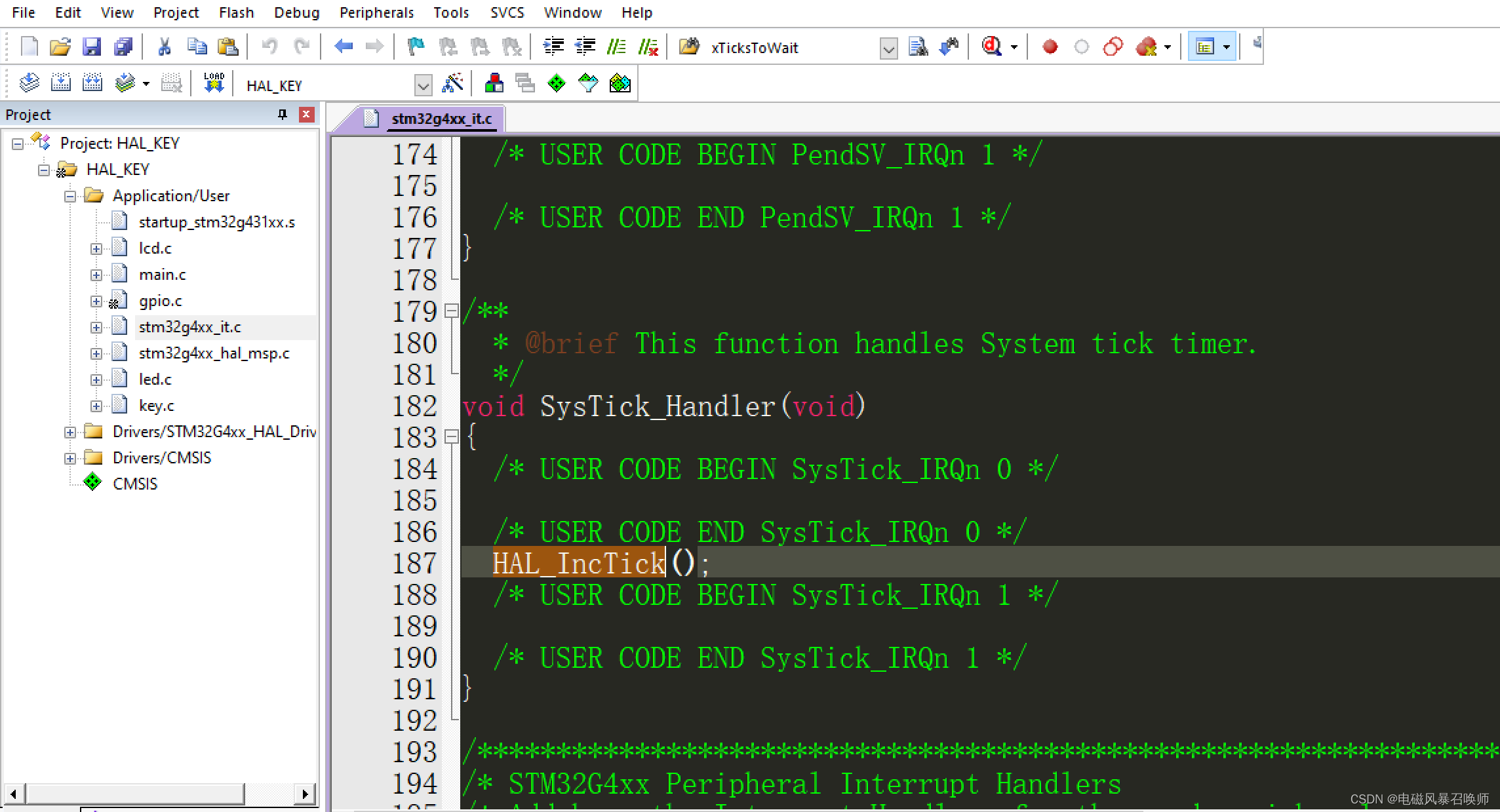 蓝桥杯—SysTick中断精准定时实现闪烁灯_基于systick精准控制led-CSDN博客