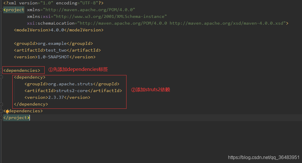 超详细讲解在IDEA中搭建Maven+Struts2项目的两种方式（web-app和默认）_idea maven 创建struts-CSDN博客
