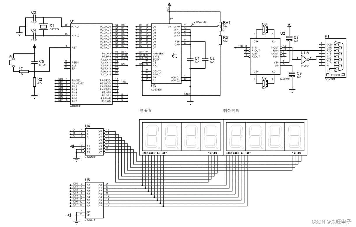 电池电量监测系统设计 单片机+LabVIEW+Matlab+Protues+Keil程序_labview电池仿真-CSDN博客