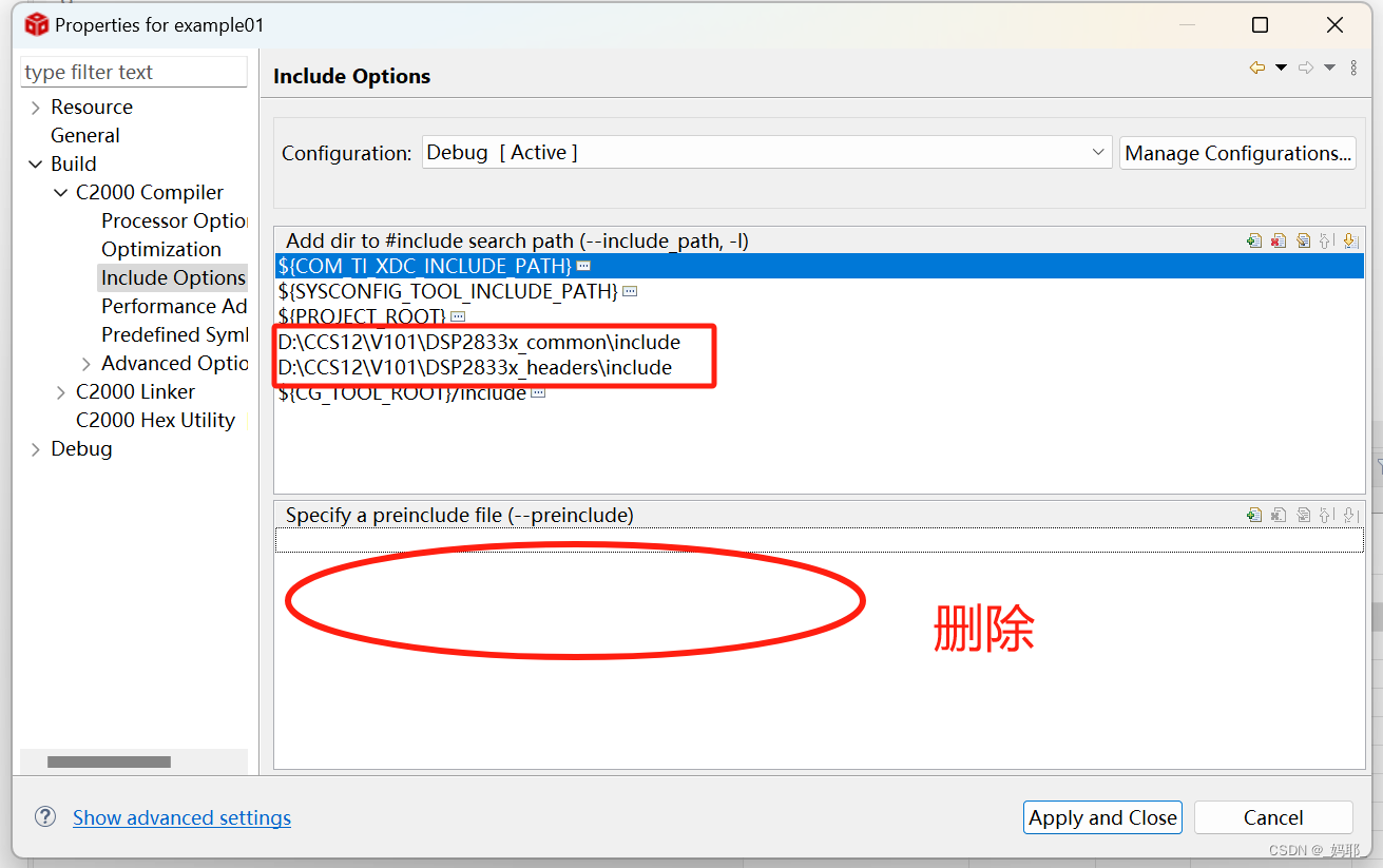关于CCS添加c文件报错问题解决办法：gmake: *** [Source/DSP2833x_GlobalVariableDefs.obj] Error 1_ccs自己添加sci.c和sci ...