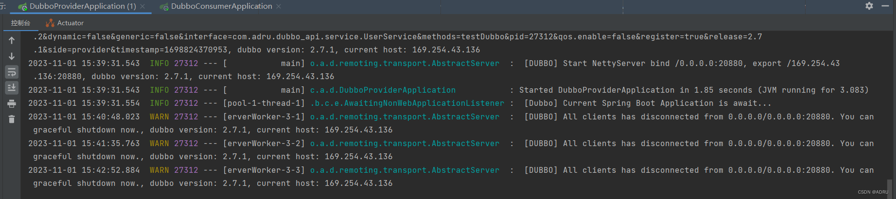 SpringBoot+dubbo调用的直连方式（含代码样例）_springboot dubbo直连-CSDN博客