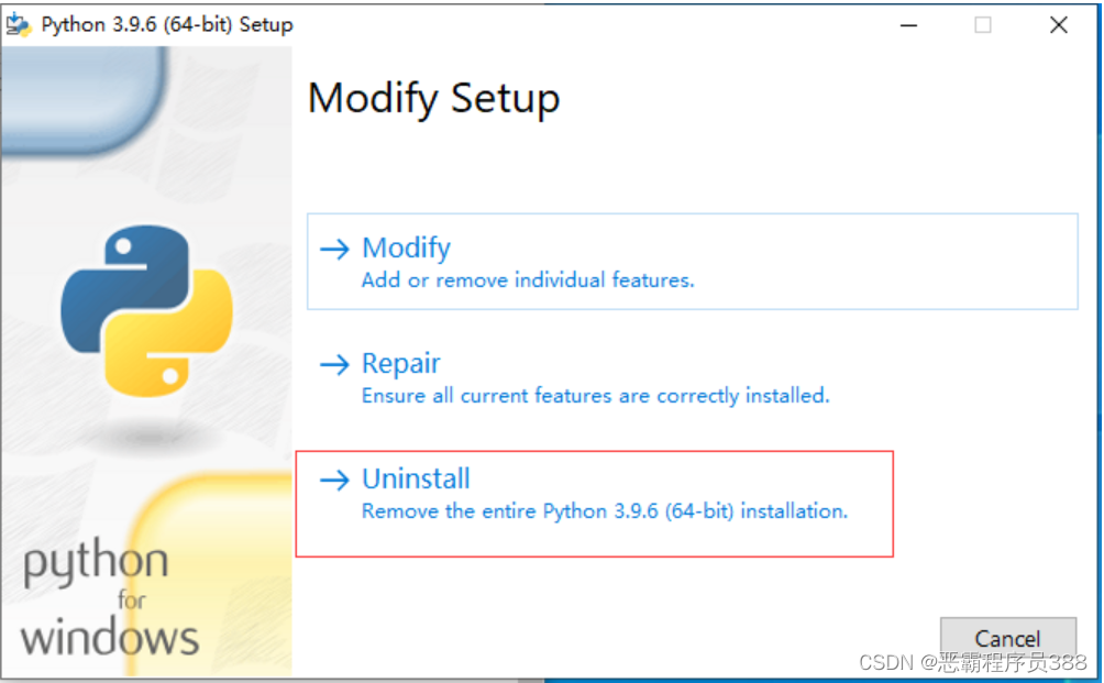 Python的卸载_python卸载-CSDN博客