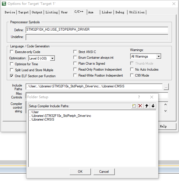 STM32-使用固件库新建工程（F103ZET6）_stm32使用固件库创建项目-CSDN博客