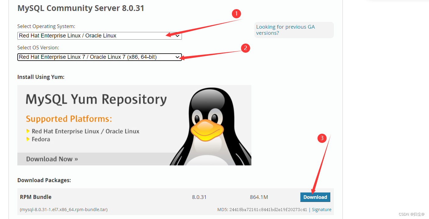 Linux上安装MySQL-CSDN博客