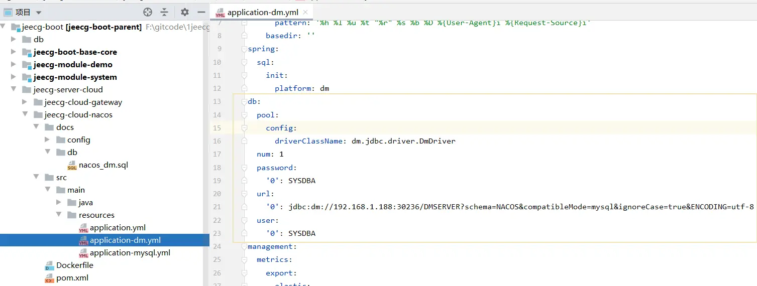【信创国产化】Nacos 2.3.2 连接达梦数据库-CSDN博客