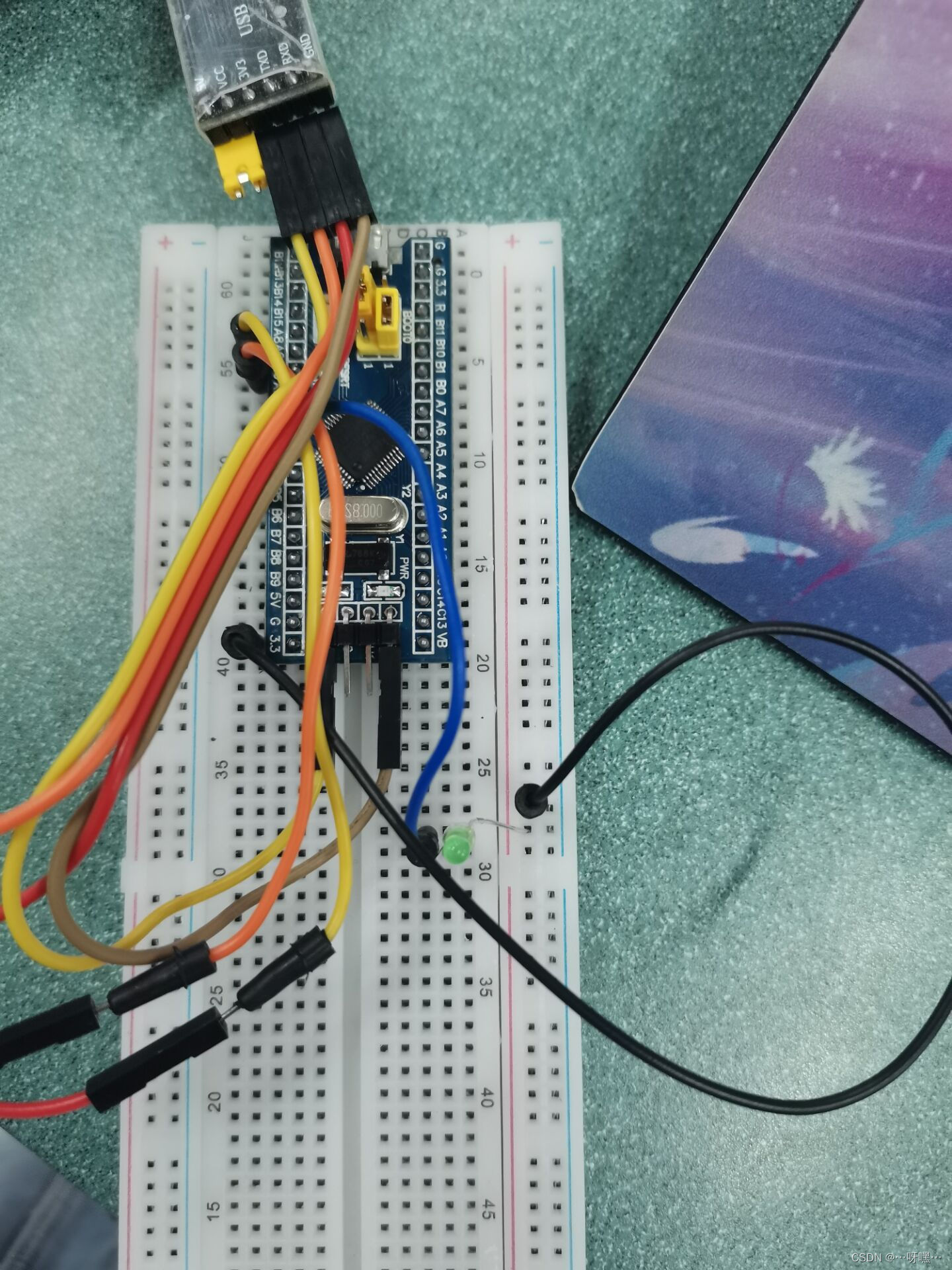 【嵌入式07.1】STM32F103C8T6开发板+CubeMX采用定时器实现周期性串口输出和LED闪烁_c8t6有tim5吗-CSDN博客