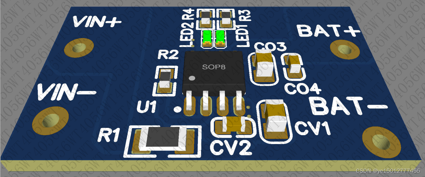 4.2V锂电线性1.2A充电芯片WT4056_4.2v锂电池充电芯片-CSDN博客