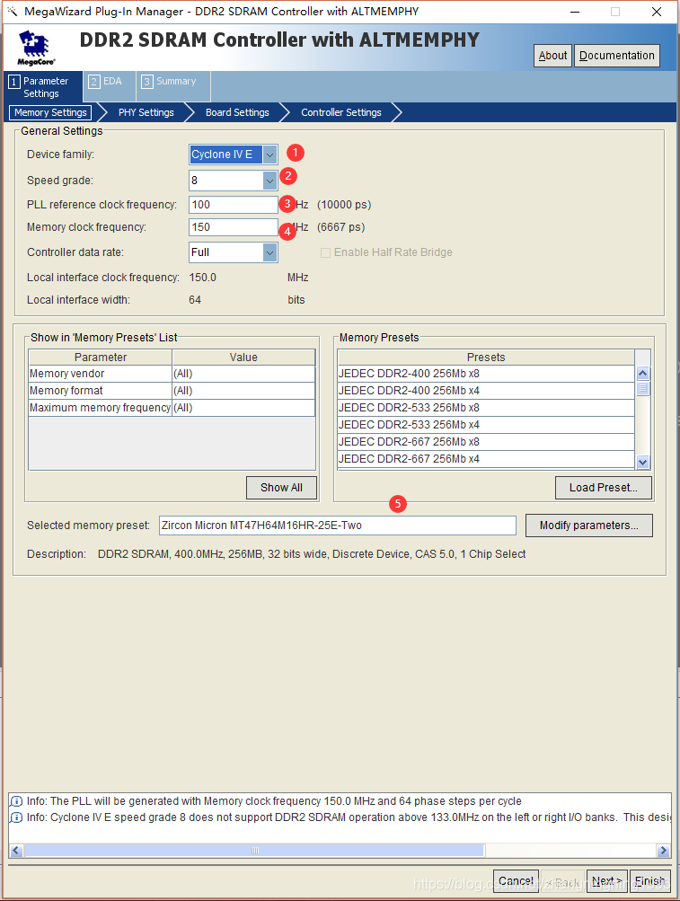 Intel QuartusII中DDR2 IP核的使用（1）_quartus ii ddr2-CSDN博客